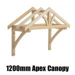 Porch Kit – 1200mm Apex Porch Canopy | Chiltern Timber