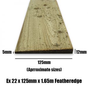 Feather Edge Board / Featheredge | Chiltern Timber