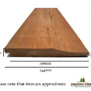 Shiplap Western Red Cedar 18mm x Various Widths | Chiltern Timber