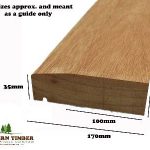 Door Cill – Hardwood Flat 45 x 165mm | Chiltern Timber