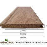 TGV Matching & Bead American White Oak 9 x 92mm x 2.1m | Chiltern Timber