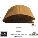 Loglap 44 x 144mm Pressure Treated | Chiltern Timber