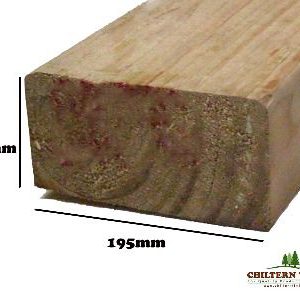 Pressure Treated – 75 x 200mm C16 / C24 | Chiltern Timber