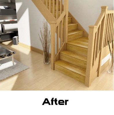 Oak Stair Klad Conversion Kit – 12 Step Kit | Chiltern Timber