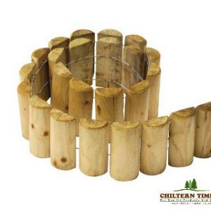 Log Roll Treated Border Edging x 1.8m | Chiltern Timber