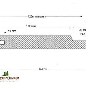 Shiplap Western Red Cedar Channelled 18mm x Various Widths | Chiltern ...