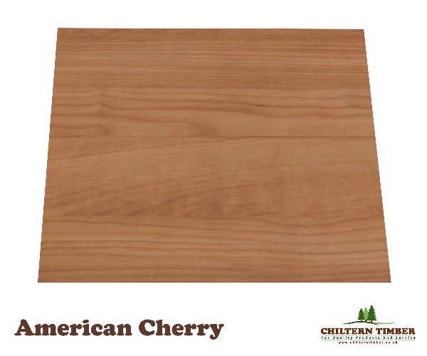 MDF Veneer – American Cherry Two Sides 2440 x 1220 x 7mm | Chiltern Timber