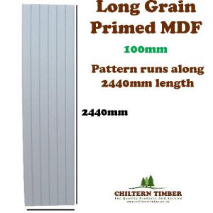 V-Grooved Profile MDF Long Groove Wall Paneling 2440 x 1220 x 9mm ...