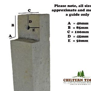 Decking Concrete Deck Post 100 x 100mm | Chiltern Timber