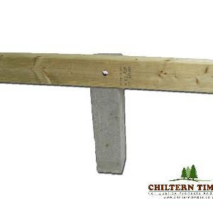 Decking Concrete Deck Post 100 x 100mm | Chiltern Timber