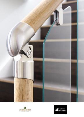 Fusion Clear Glass Panel Brackets | Chiltern Timber