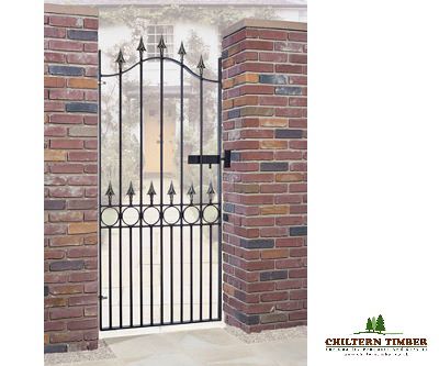 Balmoral Premium Spear Top Metal Gate | Chiltern Timber