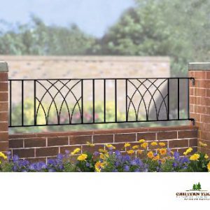 Verona Modern Railing Panel | Chiltern Timber