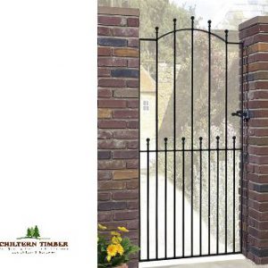 Manor Ball Top Metal Gate | Chiltern Timber