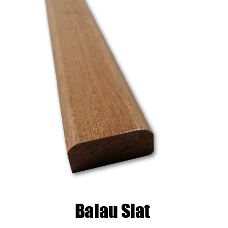 Balau Replacement Hardwood Bench Slats 19mm Thick x 44mm Wide ...