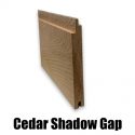 Shadow Gap Western Red Cedar 18mm x Various Widths | Chiltern Timber
