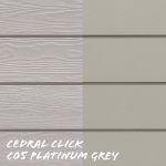 Cedral Click Fibre Cement Cladding Board C05 Platinum Grey | Chiltern ...