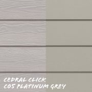 Cedral Click Fibre Cement Cladding Board C05 Platinum Grey | Chiltern ...