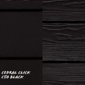 Cedral Click Fibre Cement Cladding Board C50 Black | Chiltern Timber