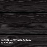 Cedral Click Fibre Cement Cladding Board C50 Black | Chiltern Timber