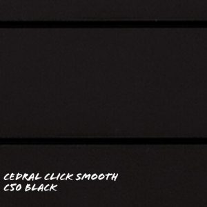Cedral Click Fibre Cement Cladding Board C50 Black | Chiltern Timber