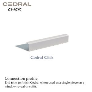 Cedral Click Fibre Cement Cladding Accessories Overview | Chiltern Timber