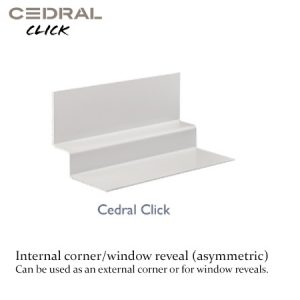 Cedral Click Fibre Cement Cladding Accessories Overview | Chiltern Timber