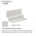 Cedral Click Fibre Cement Cladding Board C05 Platinum Grey | Chiltern ...