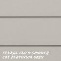 Cedral Click Fibre Cement Cladding Board C05 Platinum Grey | Chiltern ...