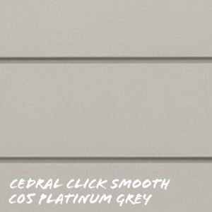 Cedral Click Fibre Cement Cladding Board C05 Platinum Grey | Chiltern ...