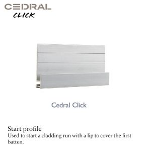 Cedral Click Fibre Cement Cladding Accessories Overview | Chiltern Timber