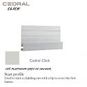 Cedral Click Fibre Cement Cladding Board C05 Platinum Grey | Chiltern ...