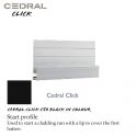 Cedral Click Fibre Cement Cladding Board C50 Black | Chiltern Timber