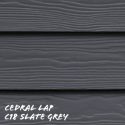 Cedral Lap Fibre Cement Cladding C18 Slate Grey | Chiltern Timber