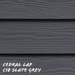 Cedral Lap Fibre Cement Cladding C18 Slate Grey | Chiltern Timber