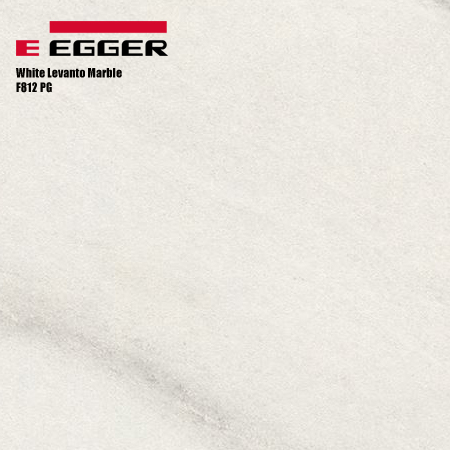 Egger MFC White Levanto Marble F812 PG | Chiltern Timber