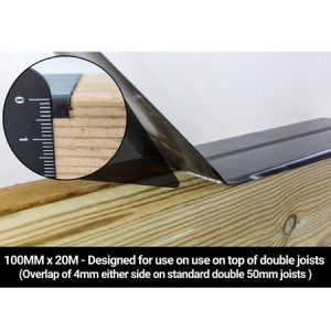 Walther Strong Deck Tape – Decking Joist Protection Tape | Chiltern Timber