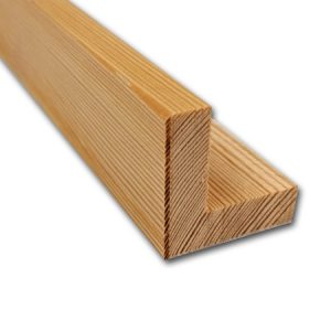 Timber Cladding – Siberian Larch Corner Trim 40 x 40mm x Various ...