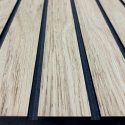 Oak Veneer Double Decor Black MDF Core Wall Panelling | Chiltern Timber