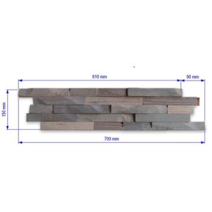 3D Wall Tile Hardwood Rustic Interlock Cladding 1.01m2 Packs | Chiltern ...