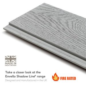 Cladding Millboard Envello Shadow Line+ Fire Rated D MCL360 | Chiltern ...