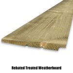 Weatherboard Featheredge Rebated Softwood Barn Cladding Treated ...