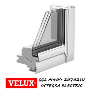 Velux Windows GGL MK04 207021U Integra Electric White Painted Centre ...