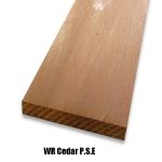 Western Red Cedar Planed Square Edge PSE 40mm Thick, Various Widths ...