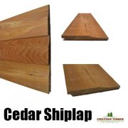 Shiplap Western Red Cedar 18mm x Various Widths | Chiltern Timber