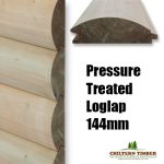 Loglap 44 x 144mm Pressure Treated | Chiltern Timber