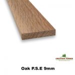 Oak – European Planed Square Edge PSE 20mm Thick, Various Widths ...