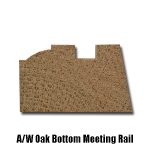 Sash Window – American White Oak Sash Bottom Meeting Rail 38 x 57mm x ...