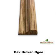 Oak Decorative Mouldings – Oak Broken Ogee | Chiltern Timber