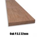 Oak – American White Planed Square Edge PSE 32mm Thick, Various Widths ...